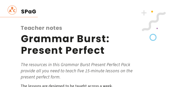 Present Perfect Tense Year 3 Grammar Worksheets Lesson Pack | Plazoom