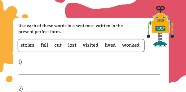 Present Perfect Tense Year 3 Grammar Worksheets Lesson Pack | Plazoom
