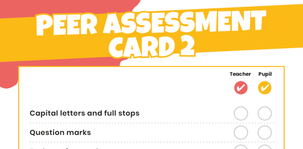 Years 1-6 Self Assessment and Peer Assessment Cards | Plazoom