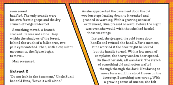 Creating Suspense – KS2 Writing Features Challenge Mat Worksheets | Plazoom