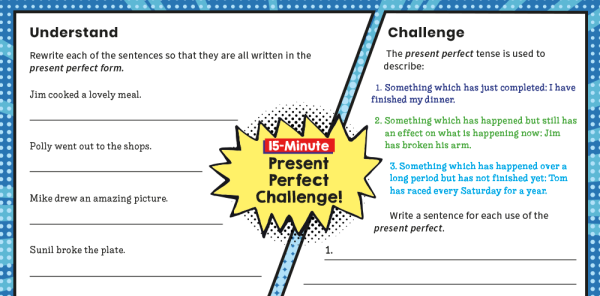 Year 3 Present Perfect Tense SPaG Worksheets | Plazoom