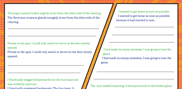 Edit and Improve Writing KS2 – Writing Features Worksheets | Plazoom