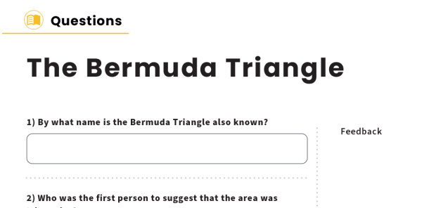 The Mystery of the Bermuda Triangle – KS2 Reading Comprehension ...