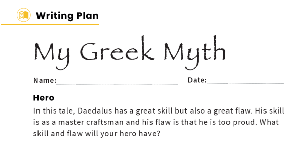 Daedalus and Icarus – KS2 Reading Comprehension Worksheets: Greek Myths ...