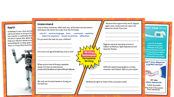 KS2 Writing Features Challenge Mat: Cohesive Devices | Plazoom
