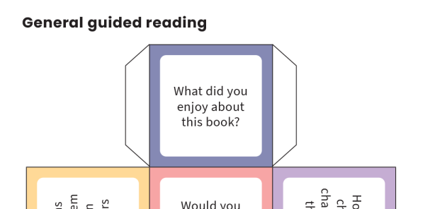 Guided Reading Dice – KS1/2 Question Prompts | Plazoom