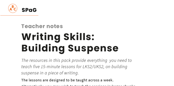 KS2 Suspense Writing Resource Pack (Towards Greater Depth) | Plazoom