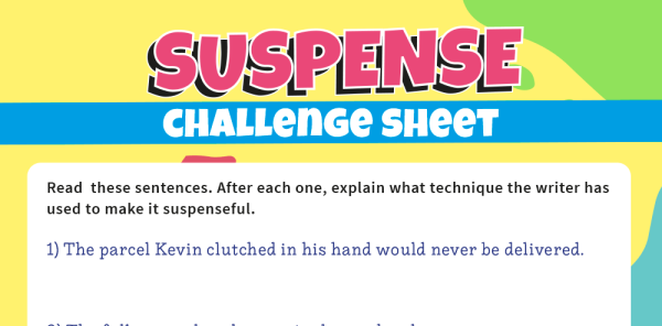 KS2 Suspense Writing Resource Pack (Towards Greater Depth) | Plazoom