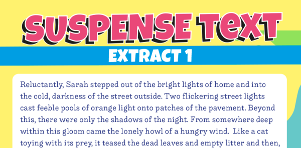KS2 Suspense Writing Resource Pack (Towards Greater Depth) | Plazoom