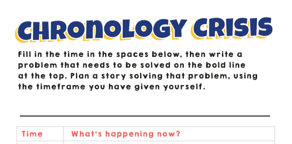 KS2 Timing a plot – Effective Story Planning Writing Worksheets | Plazoom