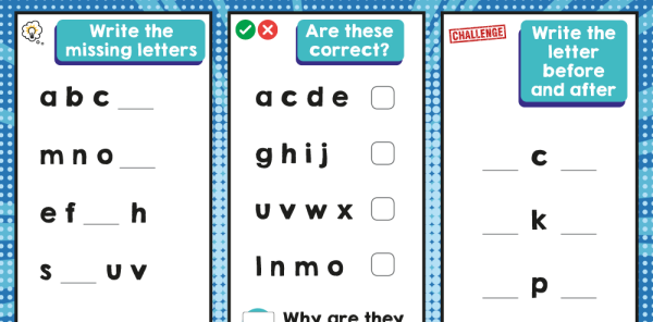 Year 1 Alphabetical Order – KS1 Grammar Activities Pack | Plazoom