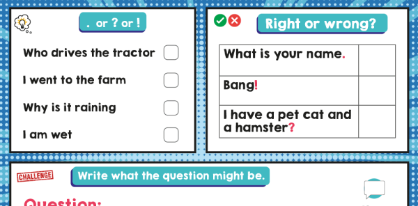 Year 1 Punctuation Revision – KS1 SPaG Activities Worksheets | Plazoom