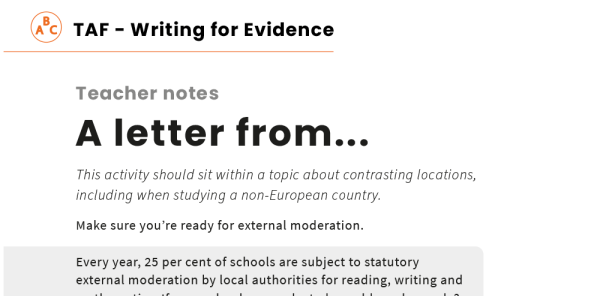 Year 2 SATs - ‘A letter from ...’ KS1 Informal Letter Writing ...