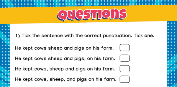 Year 1 and 2 Punctuation Pack Part 2 – KS1 SATs Grammar Recap | Plazoom