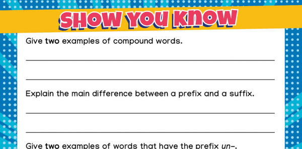 Year 1 and 2 Vocabulary – KS1 SATs Grammar Recap | Plazoom