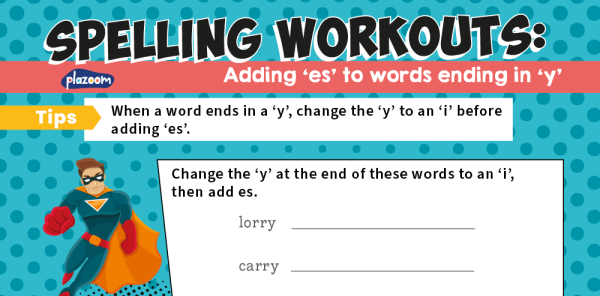 Year 2 Plurals Worksheets – KS1 Adding the suffix ‘-es’ to Words Ending ...