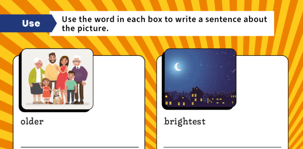 -er and -est Suffix Year 1 Spelling Worksheets | Plazoom