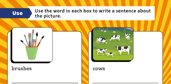 Year 1 Plurals Worksheets – KS1 Adding the suffixes ‘-s’ and ‘-es’ to ...