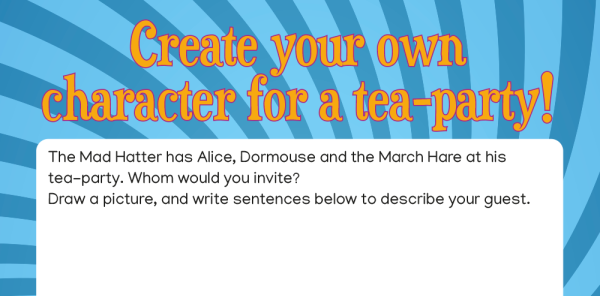 Home Learning Project Pack: The Mad Hatter’s Tea Party (Year 1 and Year ...