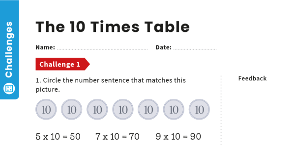 10 Times Table Teaching and Revision Pack | Plazoom