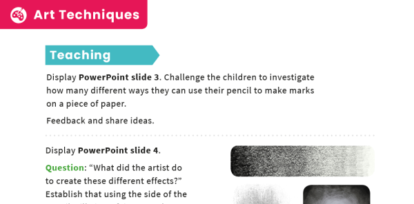 KS2 Art Ideas: Shading Techniques Lesson Pack | Plazoom
