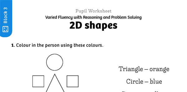 White Rose Maths: Year 1 Autumn Term – Block 3: 2D shapes maths ...