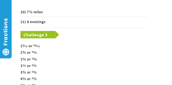 Adding and Subtracting Fractions: Year 5 – Fractions – Maths Challenge ...