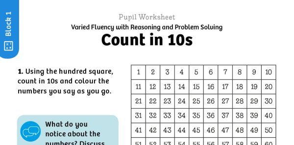 White Rose Maths: Year 1 Summer Term – Block 1: Count in 10s maths ...