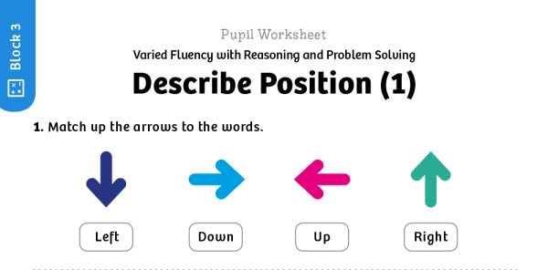 White Rose Maths: Year 1 Summer Term – Block 3: Describe position (1 ...
