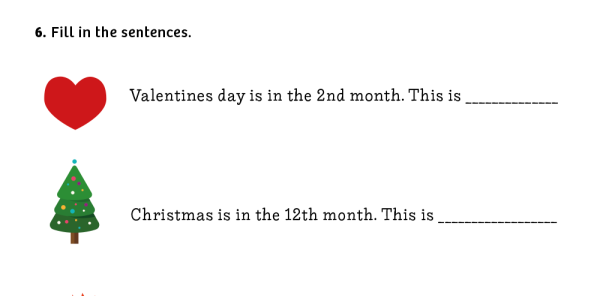 White Rose Maths: Year 1 Summer Term – Block 6: Dates maths worksheets ...