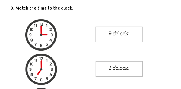 White Rose Maths: Year 1 Summer Term – Block 6: Time to the hour maths ...
