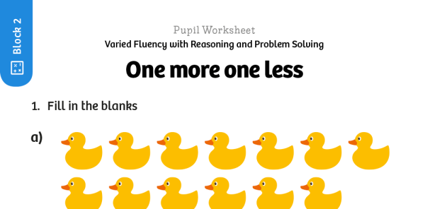 White Rose Maths Worksheets – Complete Year 1 Resource Pack | Plazoom