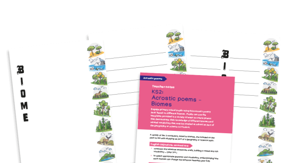 Acrostic Poems - KS2 Water and the water cycle topic | Plazoom