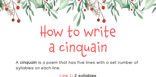 Christmas Cinquains - KS2 Text Types: Writing Planners and Model Texts ...