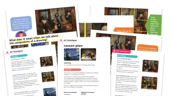 Composition - KS2 Art Lesson Pack | Plazoom