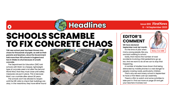 School Concrete Scramble – Topical Tuesdays Activities from First News ...