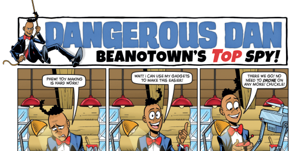 Dangerous Dan and the Xmas Elf – Key Stage 2 Beano Comprehension and ...