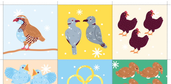 EYFS: Christmas resources pack - Twelve Days of Christmas (counting ...