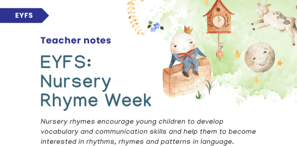 Nursery Rhyme Week – Free EYFS resource pack for rhyming fun | Plazoom