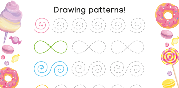 Handwriting Practice Sheets - EYFS/KS1 Fine Motor Skills | Plazoom