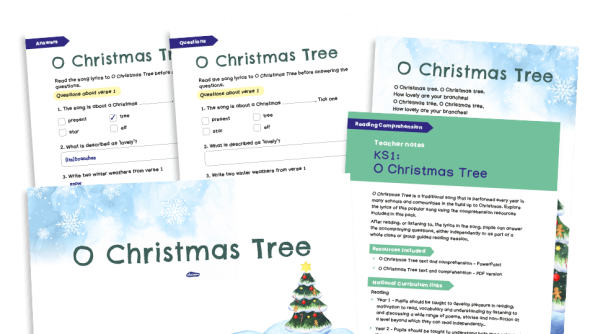 KS2 Comprehension: Year 5 and Year 6 - Christmas Carols | Plazoom