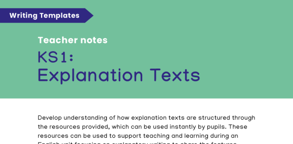 KS1 Writing Templates - explanation texts | Plazoom