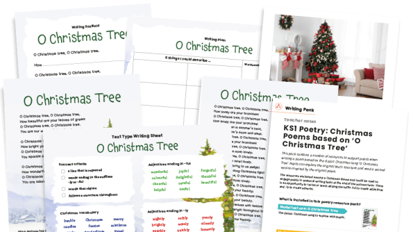 Setting Descriptions, Christmas Themed - KS2 Text Types: Writing ...