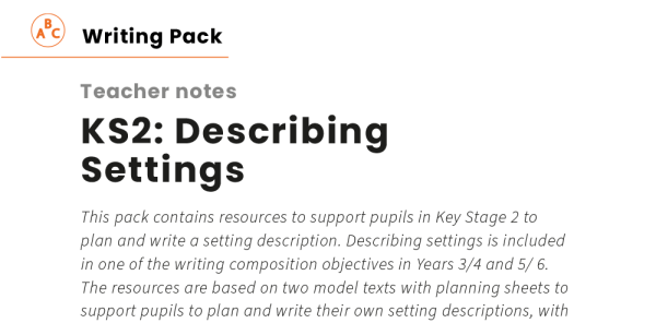 Describing Settings, A Windy Day/New World - KS2 Text Types: Writing ...