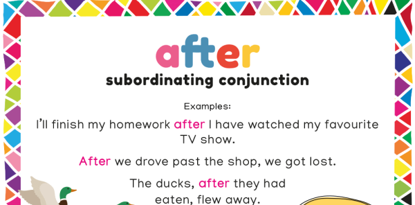 KS2 Classroom Display - Subordinating Conjunctions | Plazoom