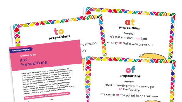 KS2 Classroom Display - Describing Settings | Plazoom