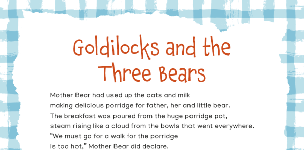 Narrative Poems, Goldilocks and the Three Bears - KS2 Text Types ...