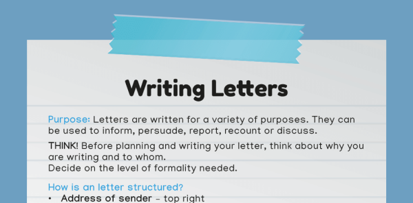KS2 Writing templates - letters and emails | Plazoom
