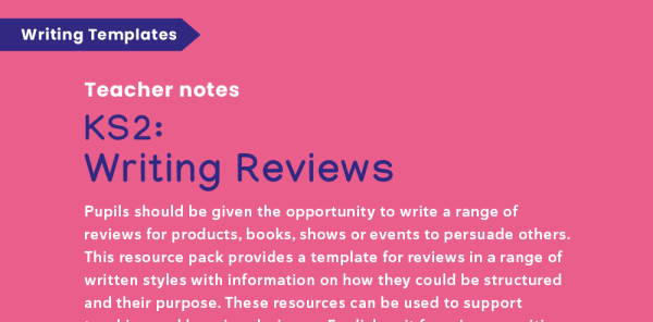 KS2 Writing templates - reviews | Plazoom