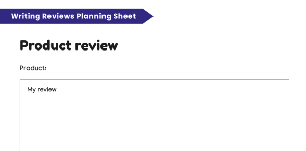 KS2 Writing templates - reviews | Plazoom